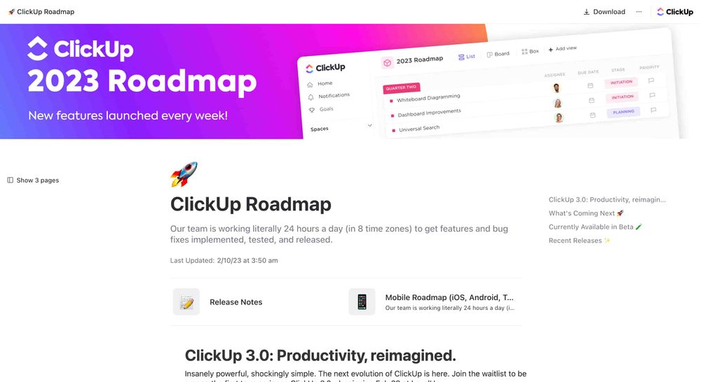 10 Examples of Amazing Public Product Roadmaps For SaaS Companies
