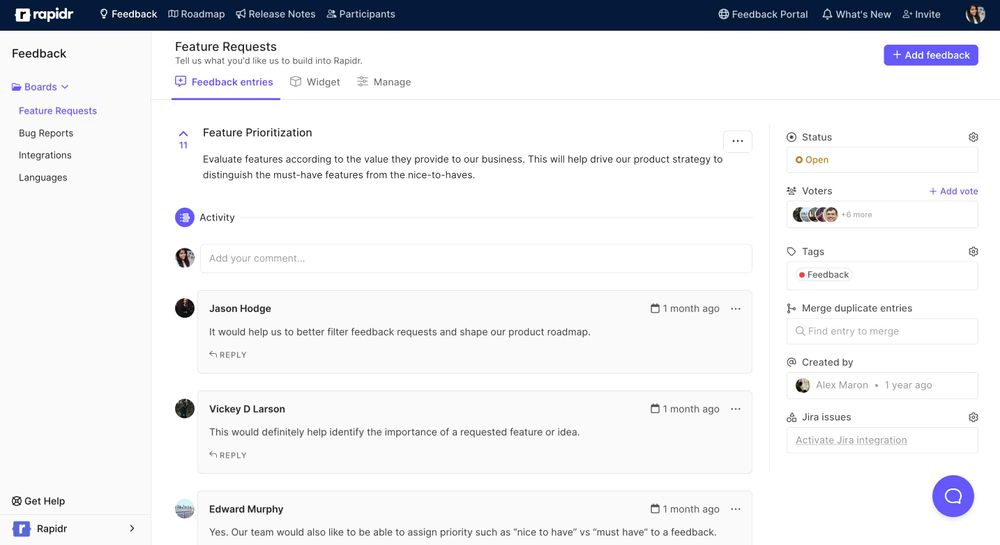 10 Best Feature Request Tracking Tools for Product Teams
